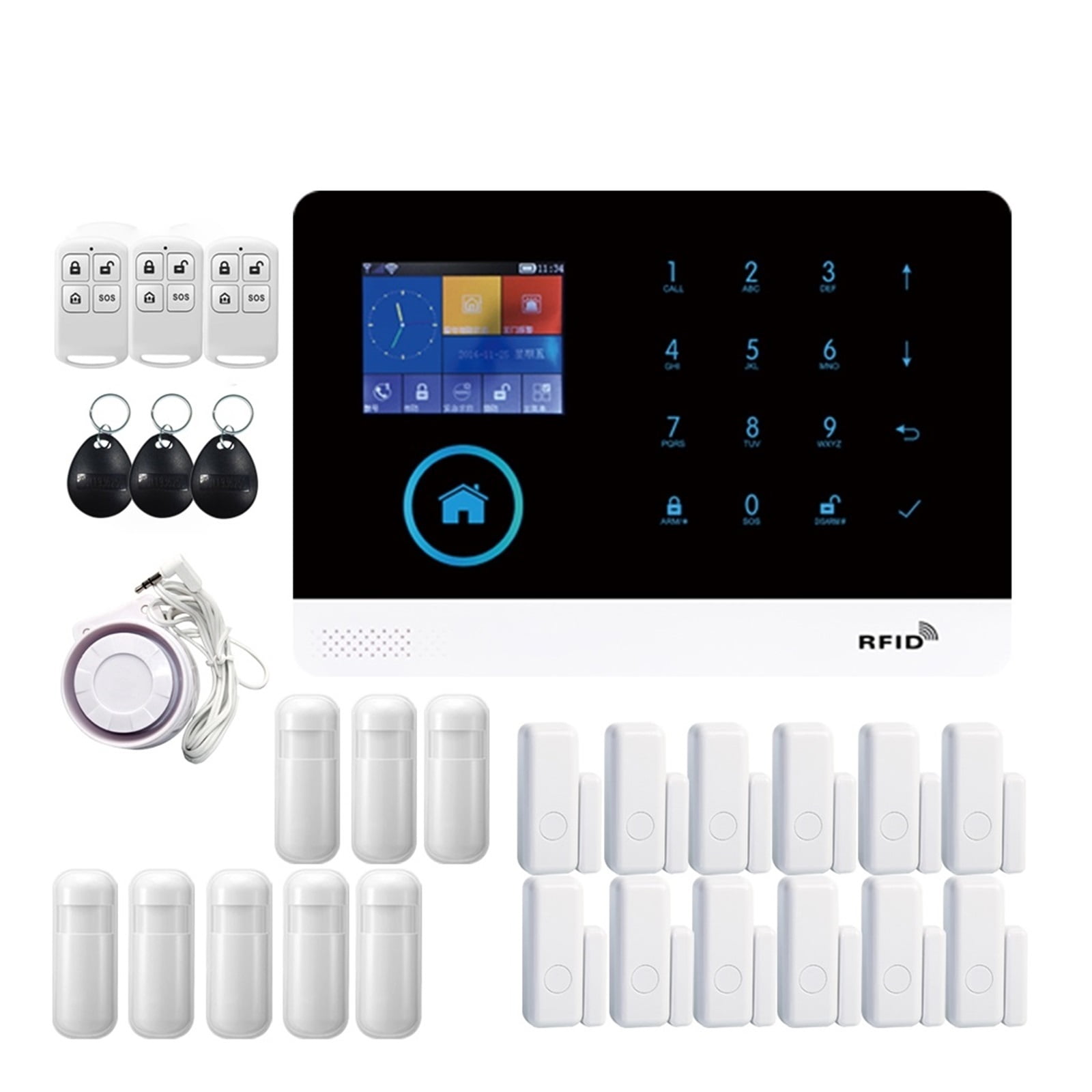 YS PG-103 4G GSM Wireless Alarm System Tuya APP For Home Security Alarm ...