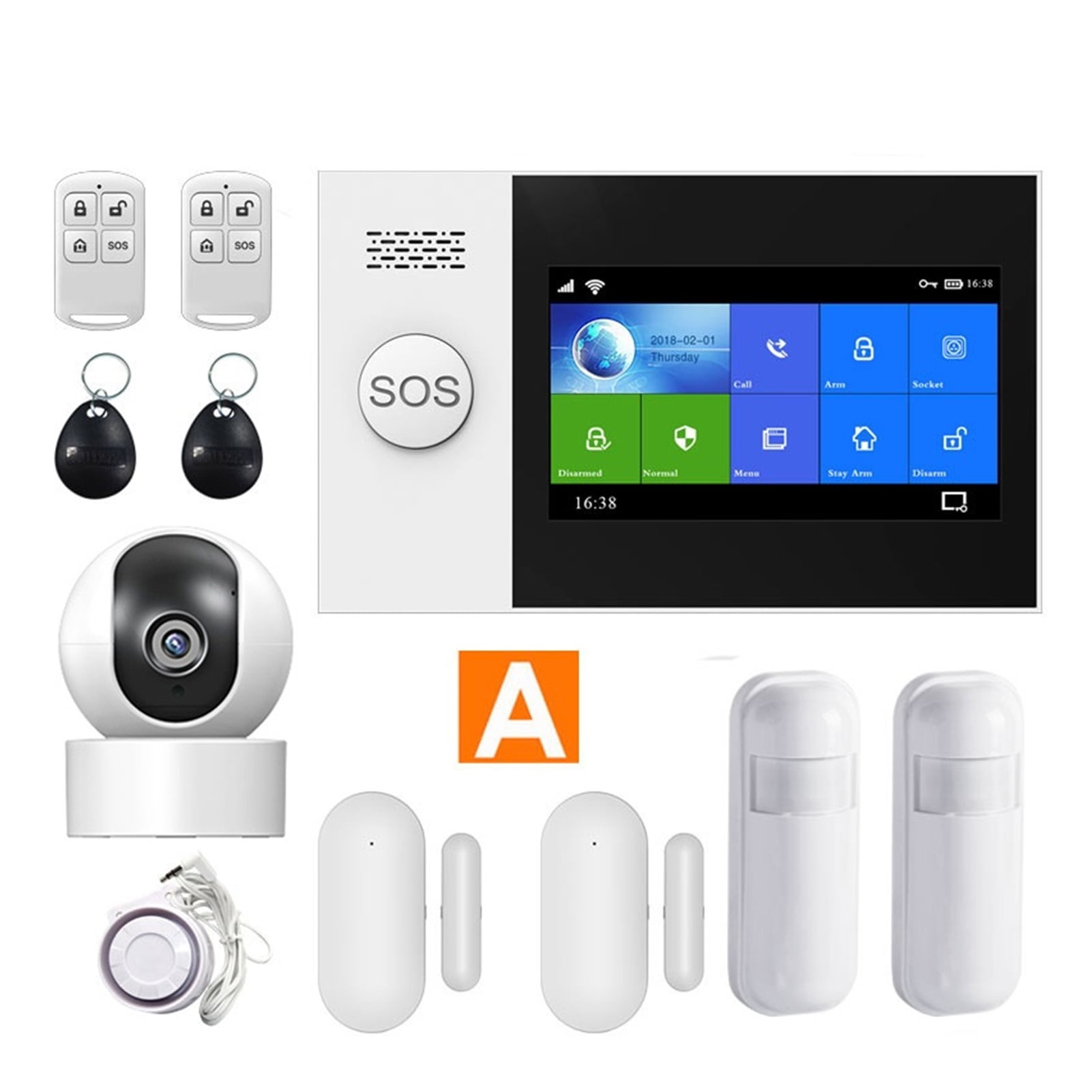 YS PG107 Tuya Security Alarm System Kit Smartlife App Control With Ip ...