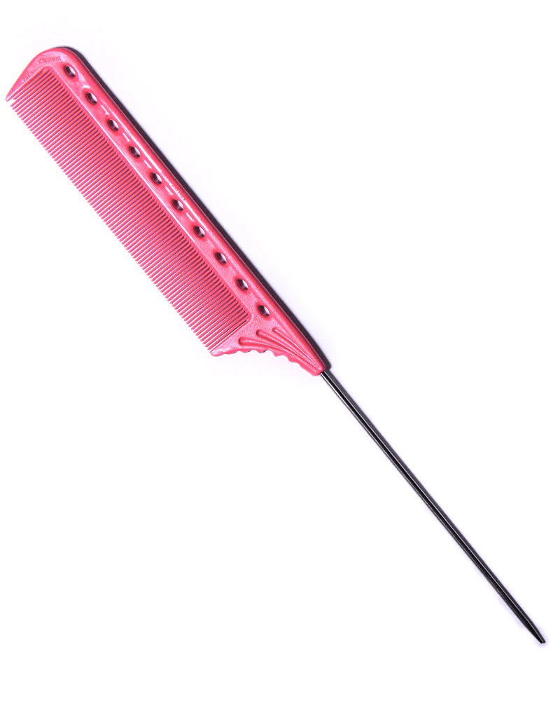 YS Park 112 Super Stain-less Steel Thin Pin Tint Comb - Pink - Walmart.com
