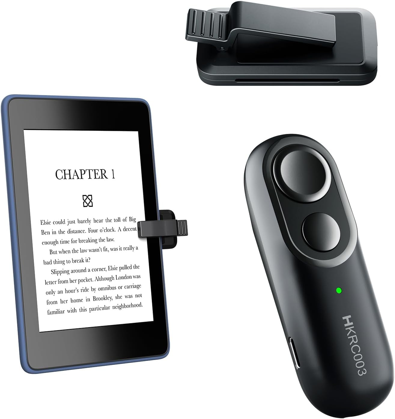 YS-yalotrs Kindle Flip RF Remote Control eBook Page Converter eReader ...