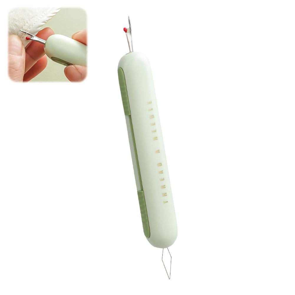 YSABOXS 2 in 1 Ndle Threaders Seam Rippers For Sewing, Seam Ripper ...
