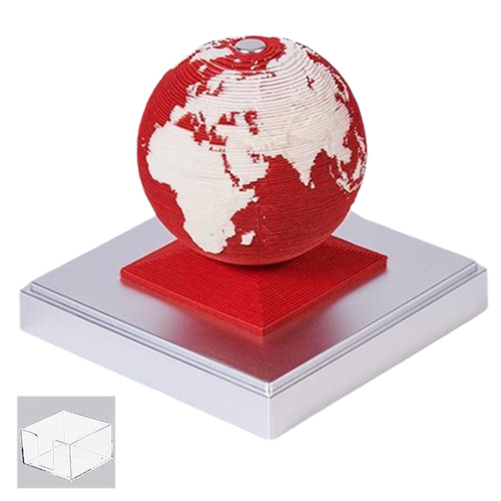 YSABOXS 3D 2025 Earth Calendar Paper Carving Model Tearable Memo Pad ...