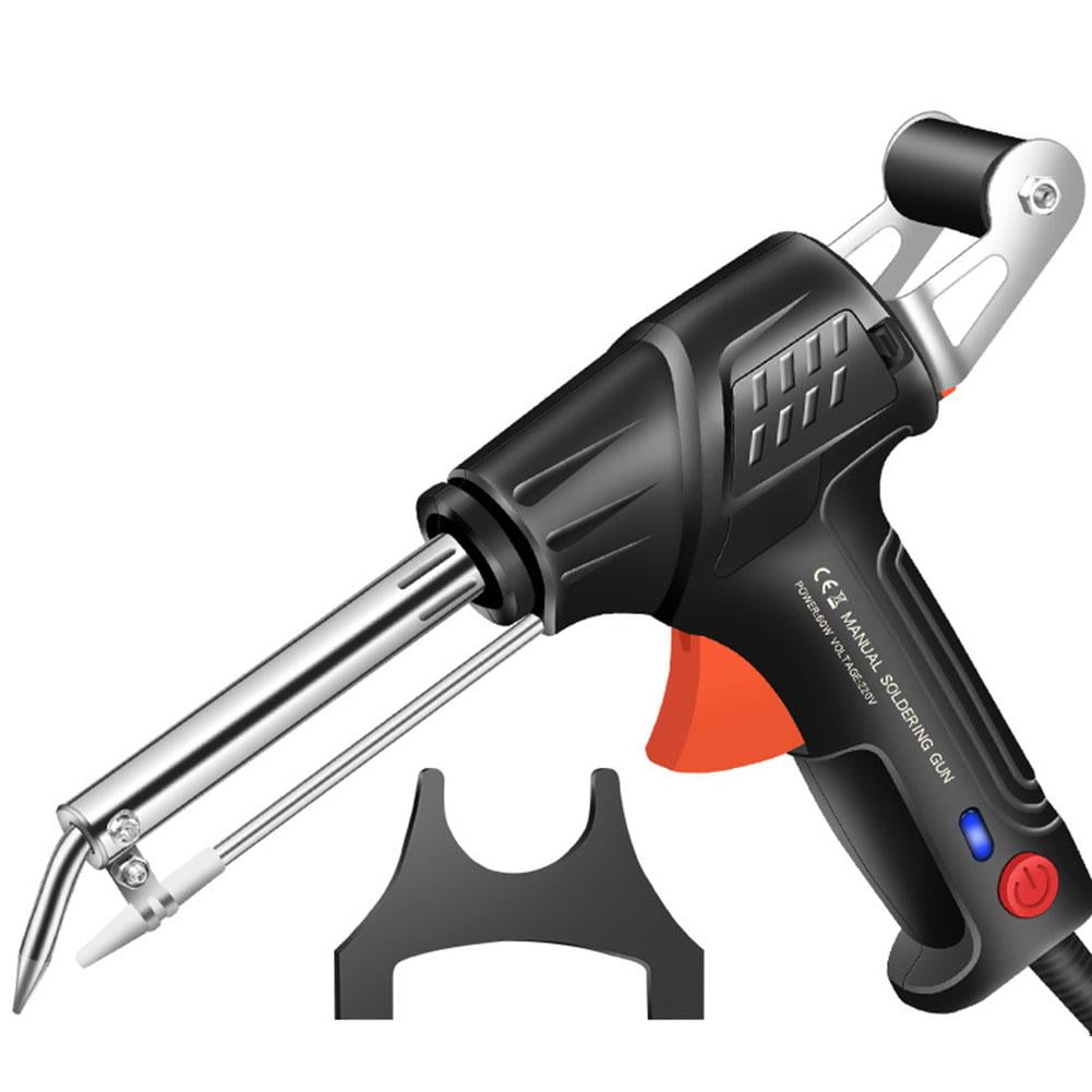YSABOXS 60W Soldering Guns Auto Solder Feed Hand-Held Soldering Iron ...