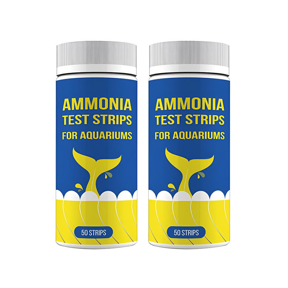 YSABOXS Aquarium Ammonia Test Strips,50 Aquarium Test Strips Accurate ...