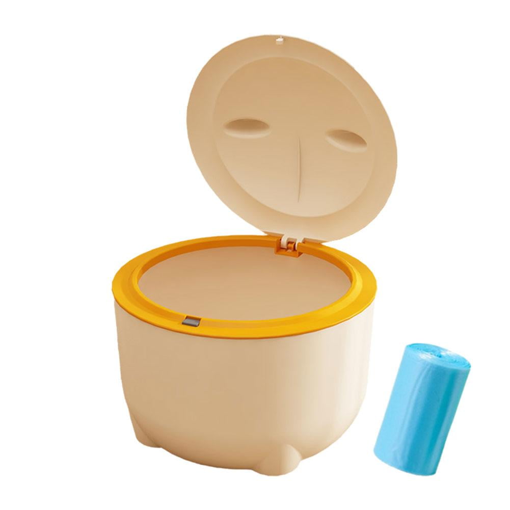 YSABOXS Cat Poop Trash Can Pet Waste Station with Lid with Trash Bags ...