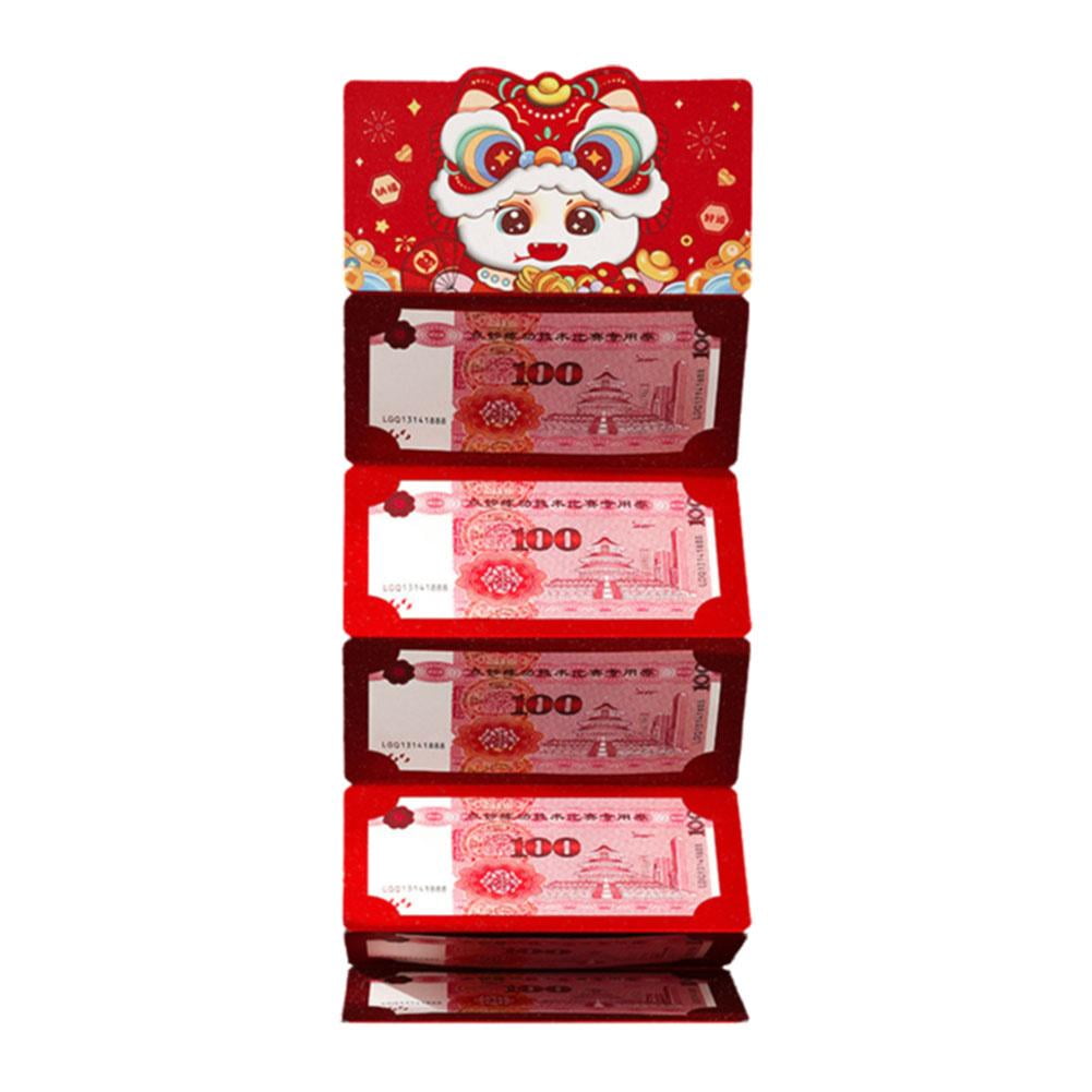 YSABOXS Chinese New Year HongBao Foldable Red Packets Snake Year Red ...