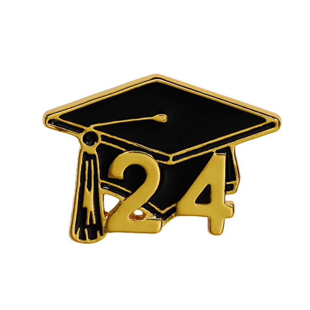 YSABOXS Class of 2024 Graduation Cap Pin Metal Fashion Versatile чф ...