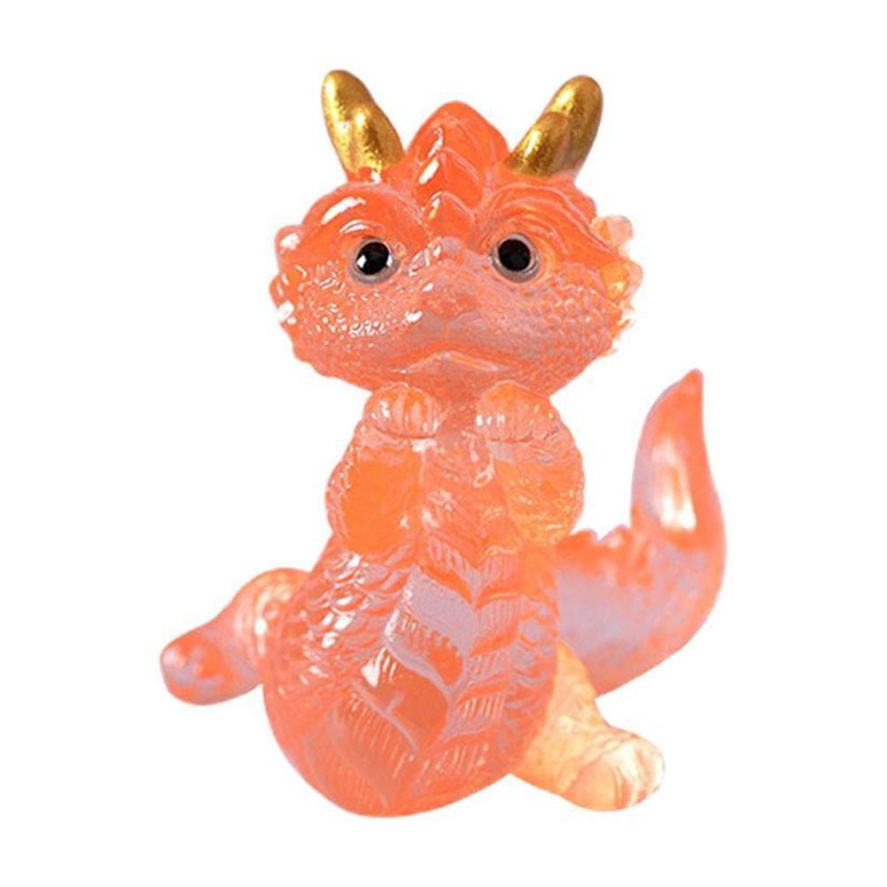 YSABOXS Crazyview Mini Dragon Figurines, Cute Mini Resin Dragon ...