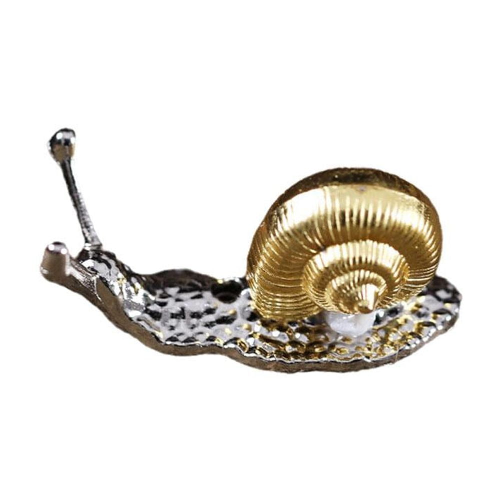 YSABOXS Cute Snail Incense Sticks Holder,Snail Coil Incense Holder ...