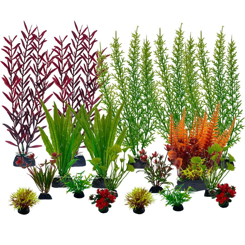 YSABOXS Fish Tank Scenery Complete Silation Water Grass Dection Set ...