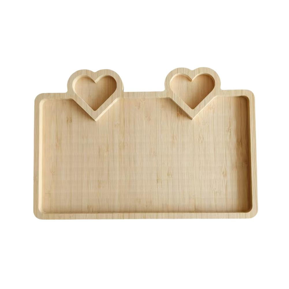 YSABOXS Heart Shaped Cutting BoardCreative Density Hotel Tray Irregular ...