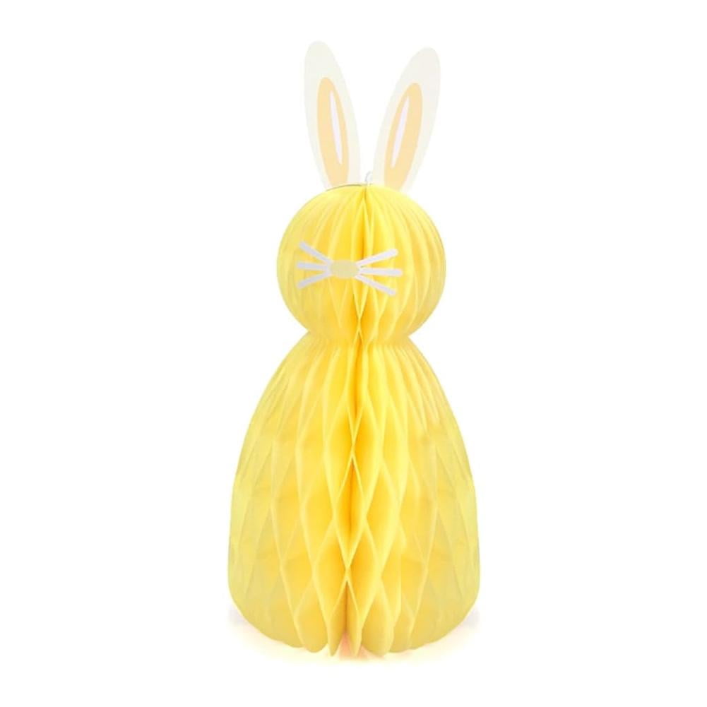 YSABOXS Honeycomb Bunny Easter Hanging Decorations, Easter Themed Party ...