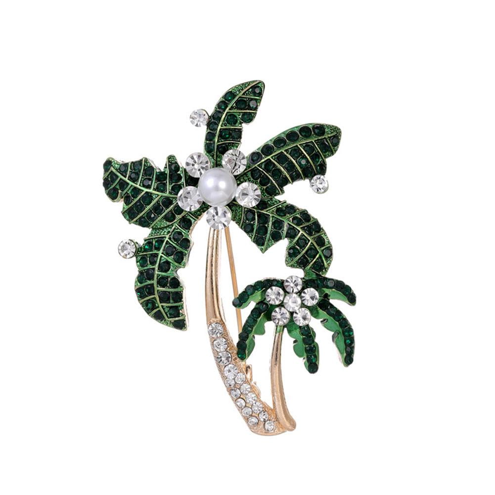 YSABOXS Kamala Harris Coconut Palm Tree Brooch Pin, Kamala Harris for ...