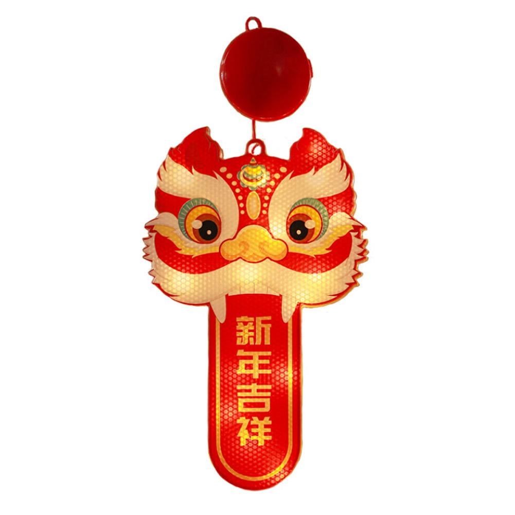 YSABOXS LED Lantern Lights Wealth God Lamp 2025 Spring Festival New ...