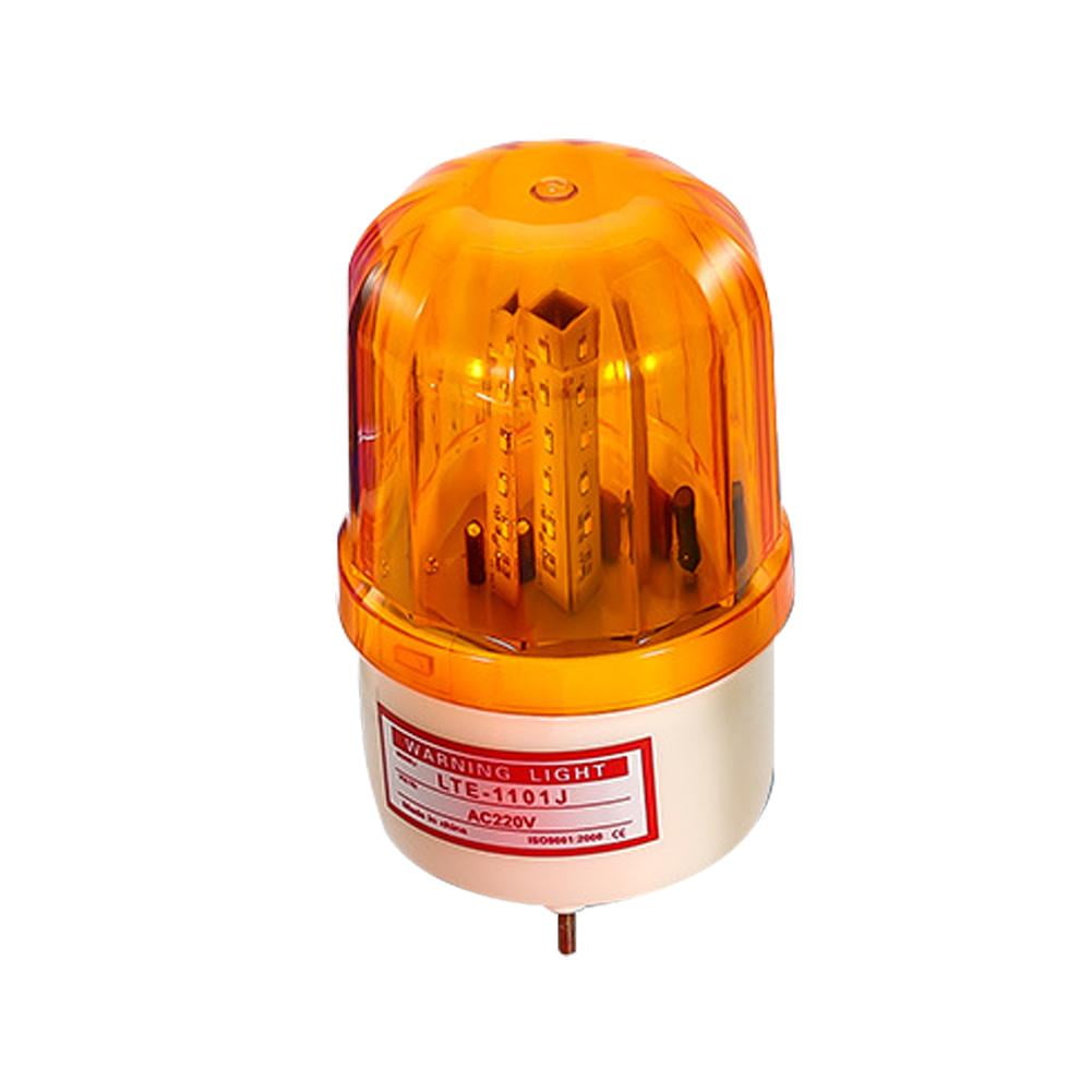 YSABOXS ☆LTE-1101J Rotating Warning Light with Buzzer AC110V Beacon ...