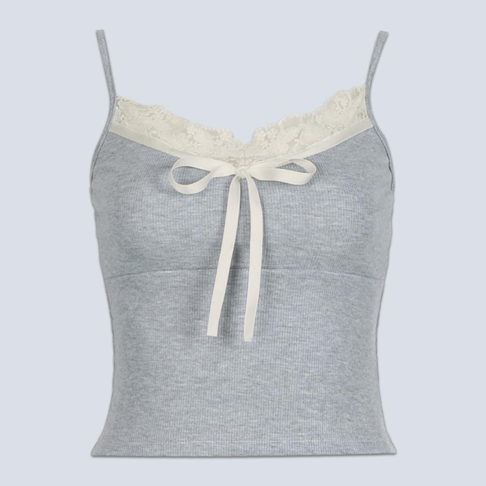 YSABOXS Lace Edge Bow Suspenders Sexy Slim Fit Spicy Girl Outfit ...