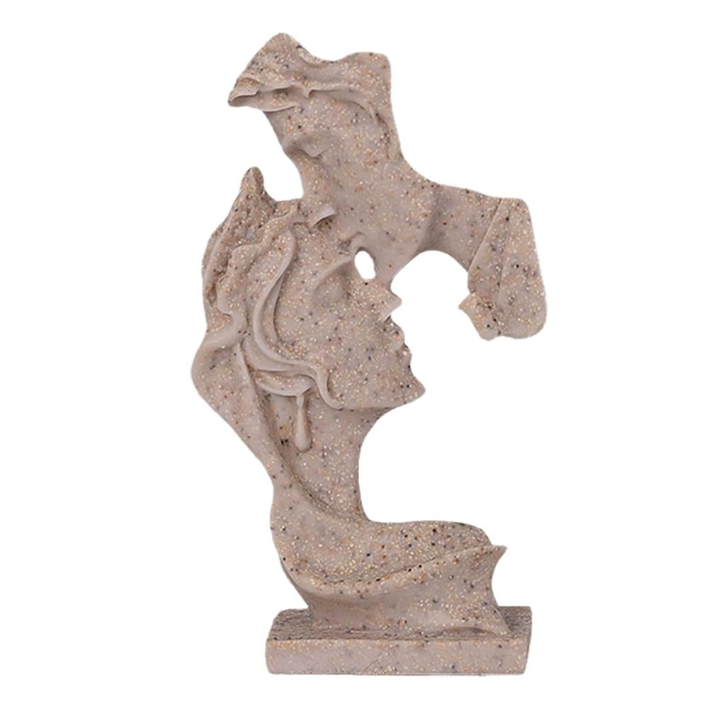 YSABOXS Lovers Statue Craft Sculpture Mini Resin Statue Model Craft ...