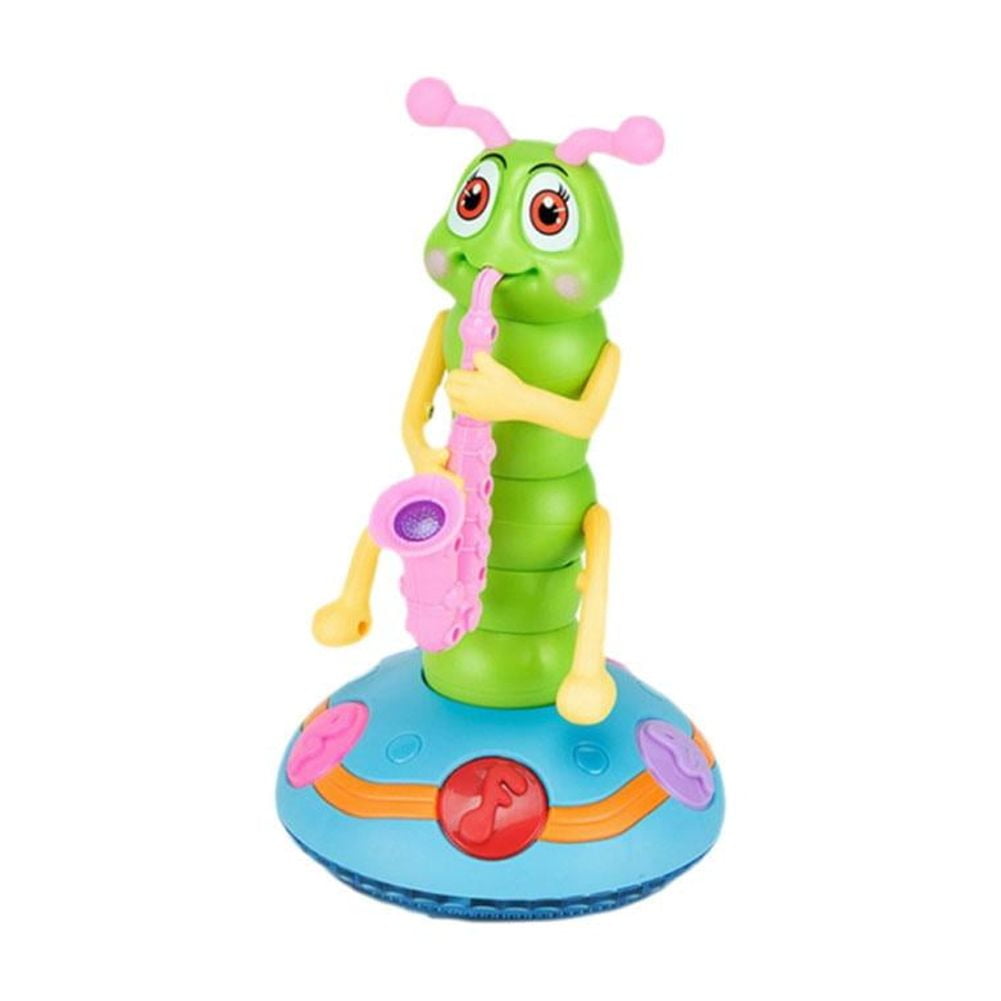 YSABOXS Motorized Twister Bug Toy Baby Sensory Musical Toys with Music ...