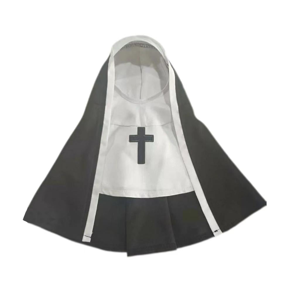 YSABOXS Pet Cat Halloween Costumes Nun Cloak For Small Pet Kawaii ...