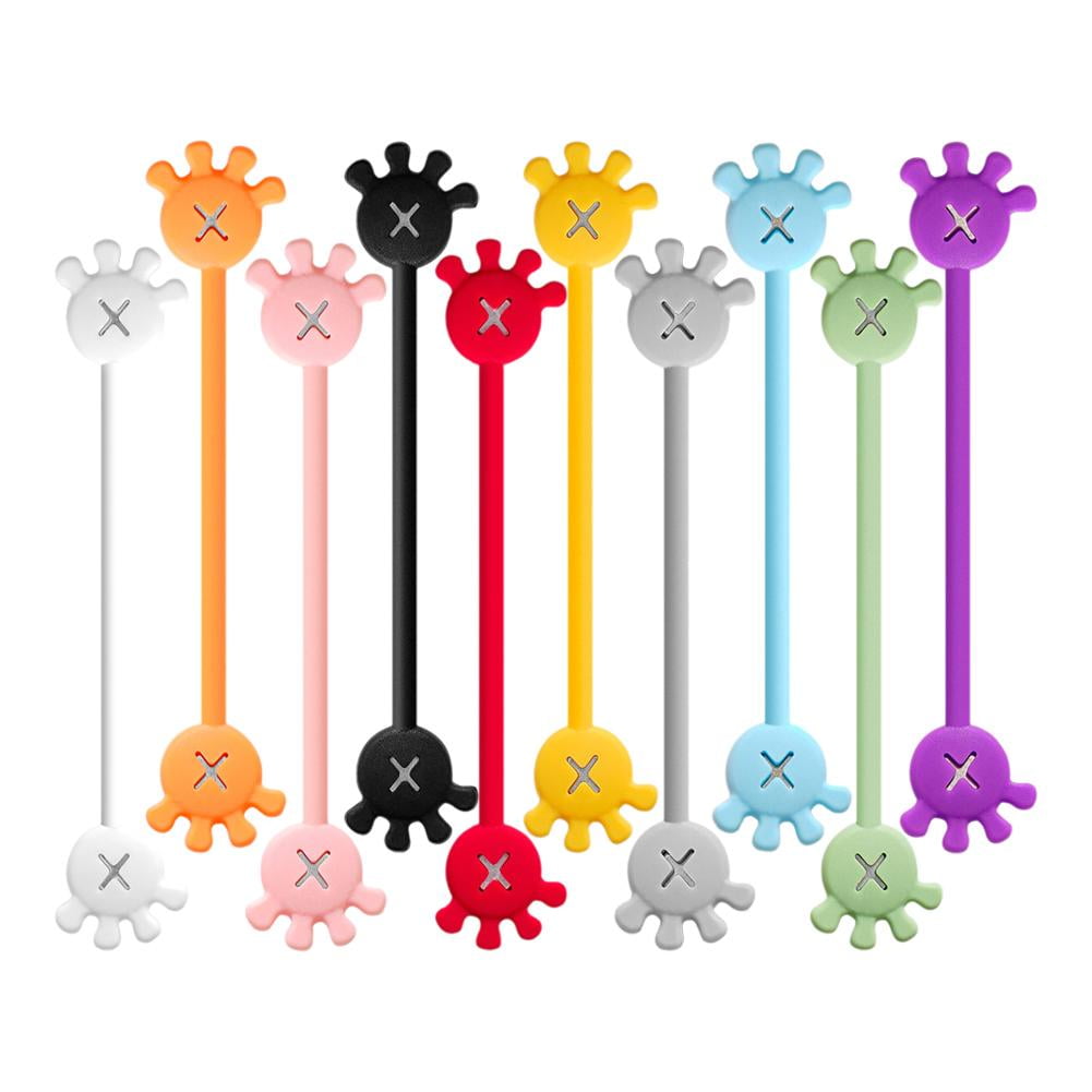 YSABOXS Rtyweth Magnetic Hand Shaped Cable Organizers Clips Earbuds ...