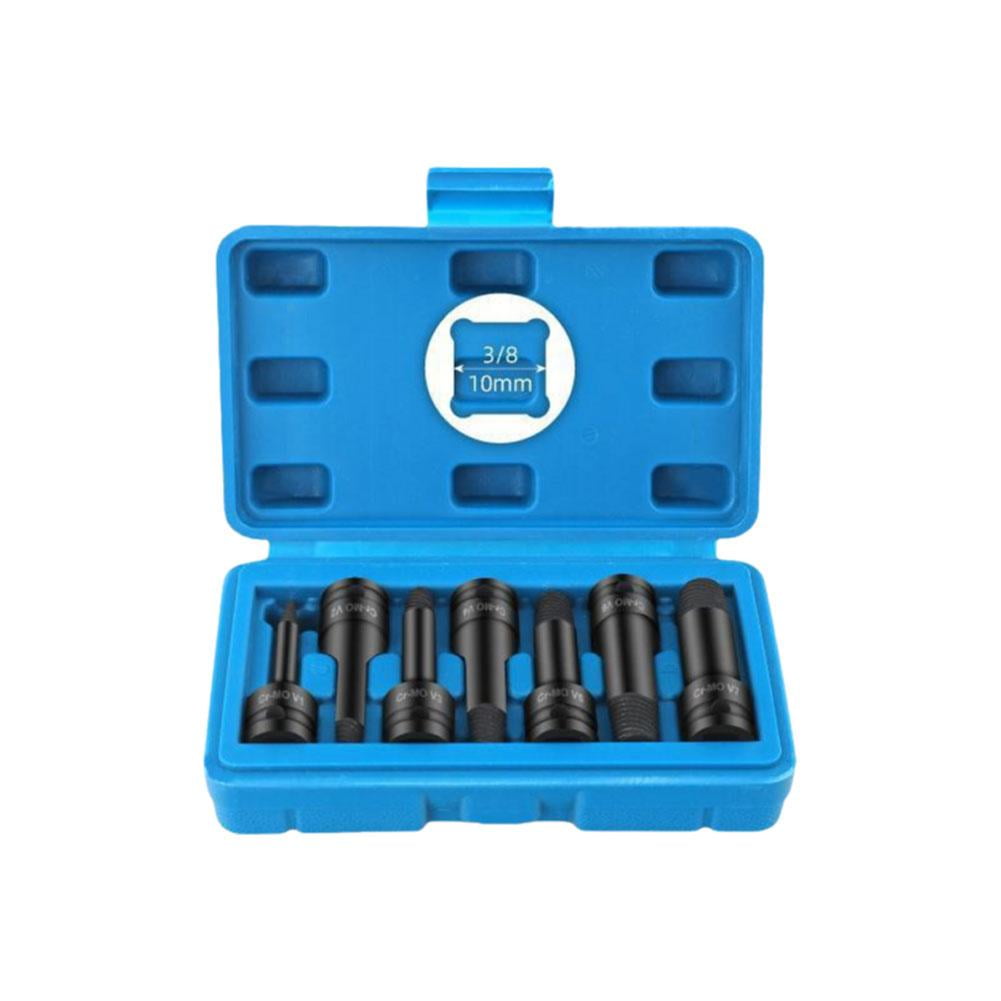 YSABOXS Screw Remover Set,7 Metal Screw Extractor Set, Stripped Screw ...