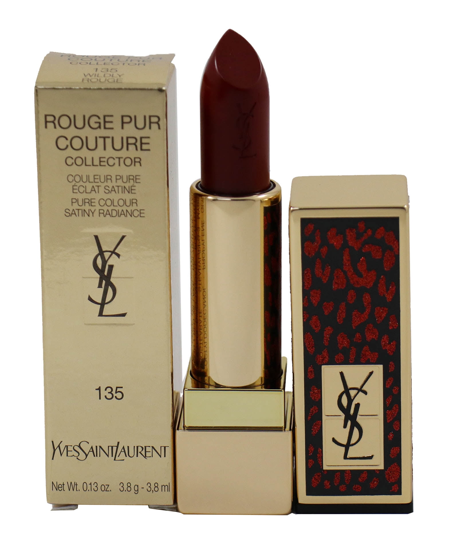 YSL Rouge Pur Couture Collector 135 Wildly Rouge .13oz New In Box ...