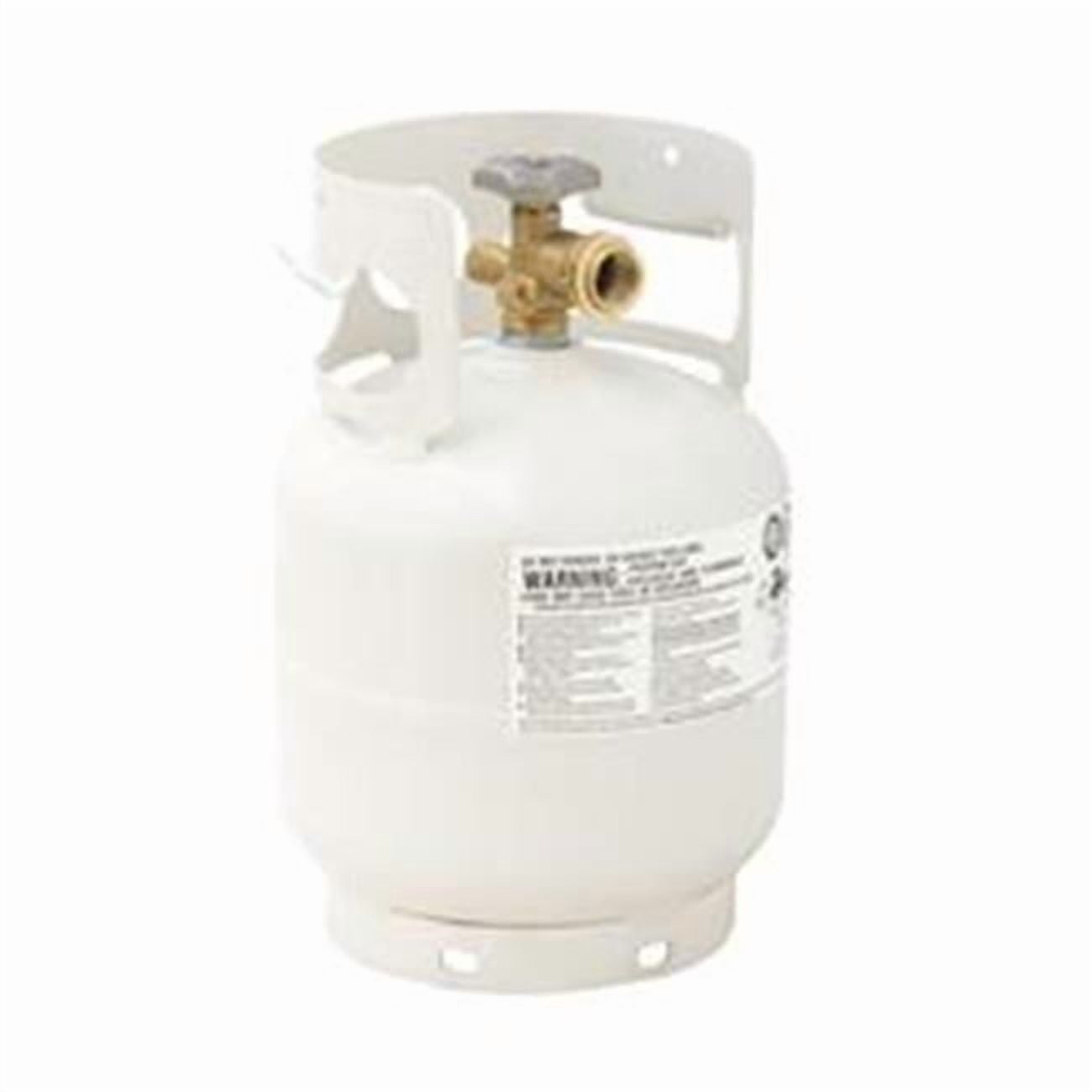 YSN Imports Refillable 5 lbs Steel Gas Propane Cylinder Tank - Walmart.com