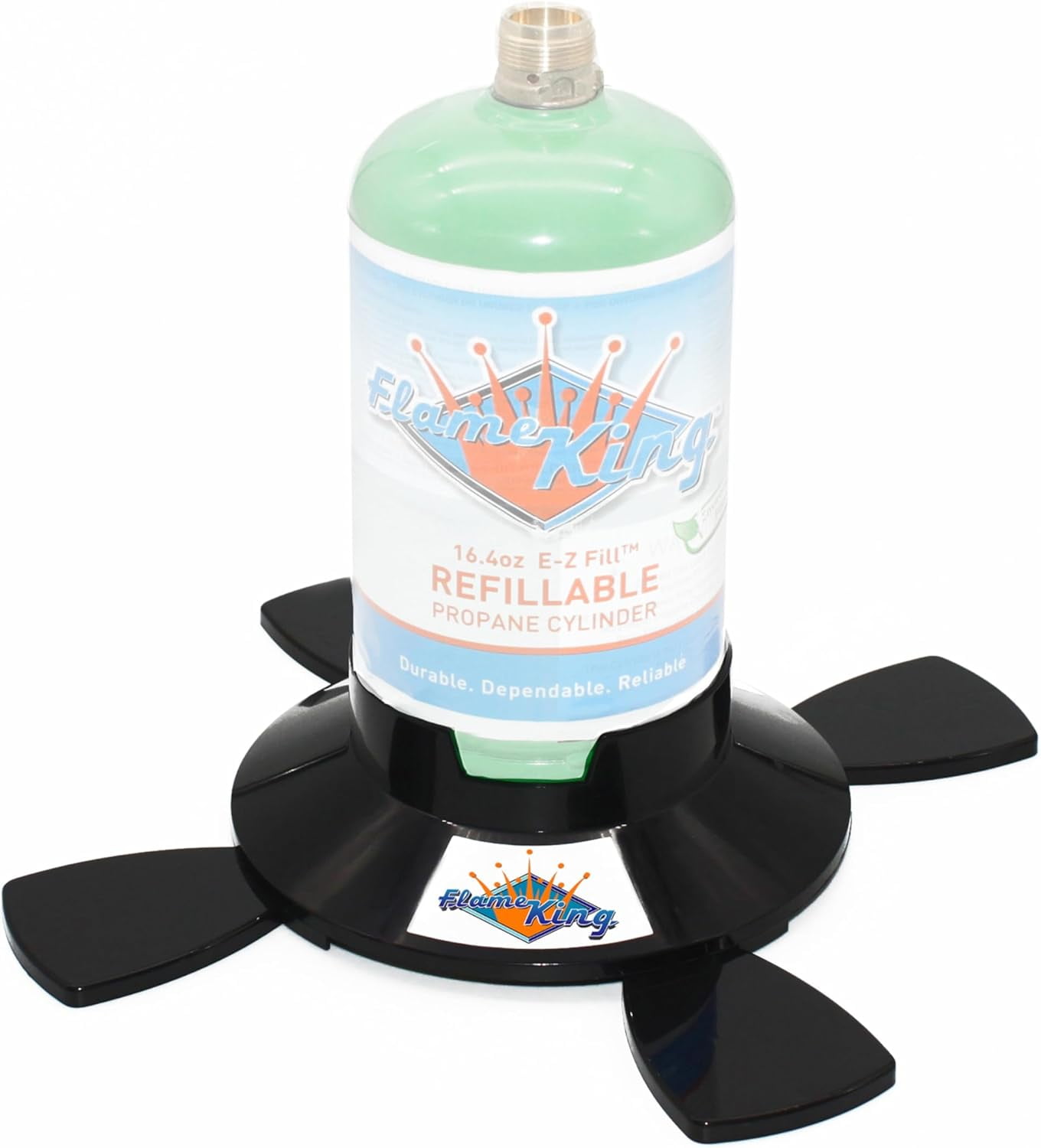 YSN1LBB Propane Base for 1LB and 1/2LB Propane Canisters for Safety and ...