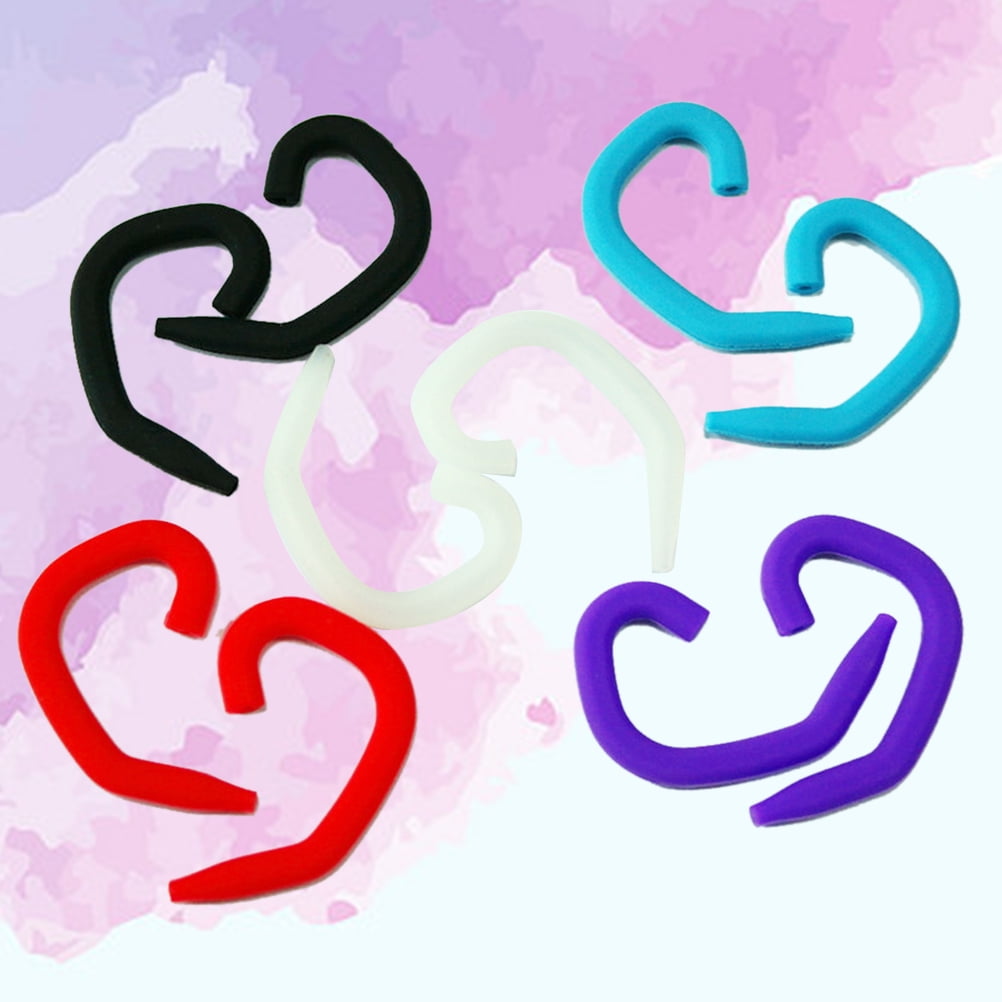 YSNOOWE 1 Pair Anti Tip Accessories Earphone Clip Hook Assorted Color ...