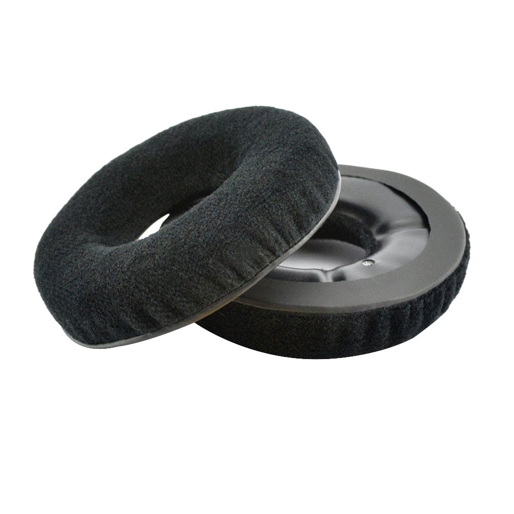 YSNOOWE 1 Set Black Foam Velvet Headphone Ear Pads for Comfort Bass ...