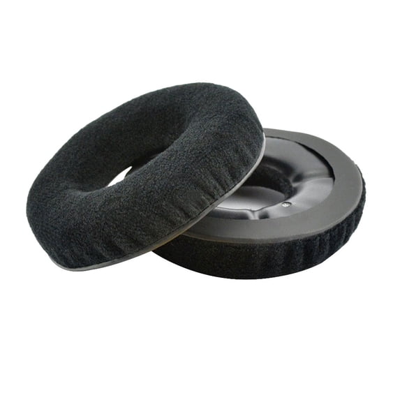 YSNOOWE 1 Set Black Foam Velvet Headphone Ear Pads for Comfort Bass ...