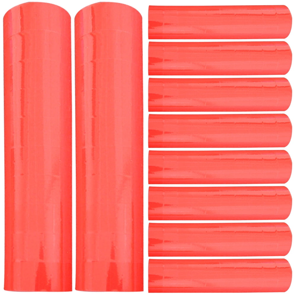 YSNOOWE 10 Rolls Small Blank Stickers for Pricing Items in Convenience ...