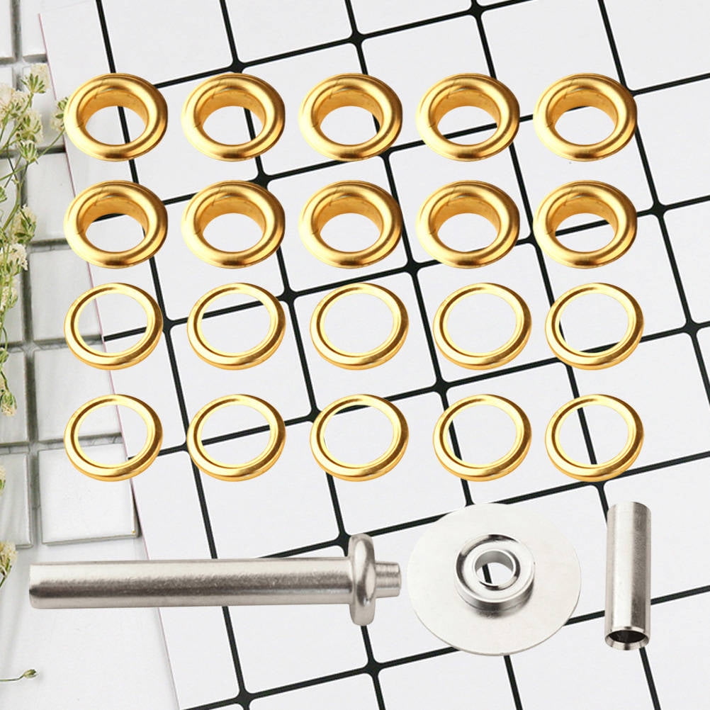 YSNOOWE 103Pcs Id Grommets Eyelets For Tarp And Tent Diy Enthusiasts ...