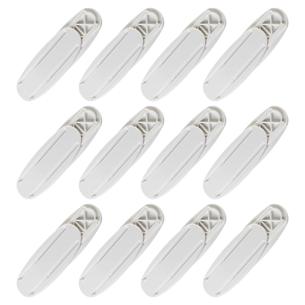 YSNOOWE 12Pcs Power Plug Holders for Cables Organization in White ABS ...
