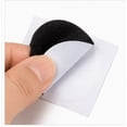 YSNOOWE 12Pcs Black Self Adhesive Tape Dots Round Hook Loop Mounting ...