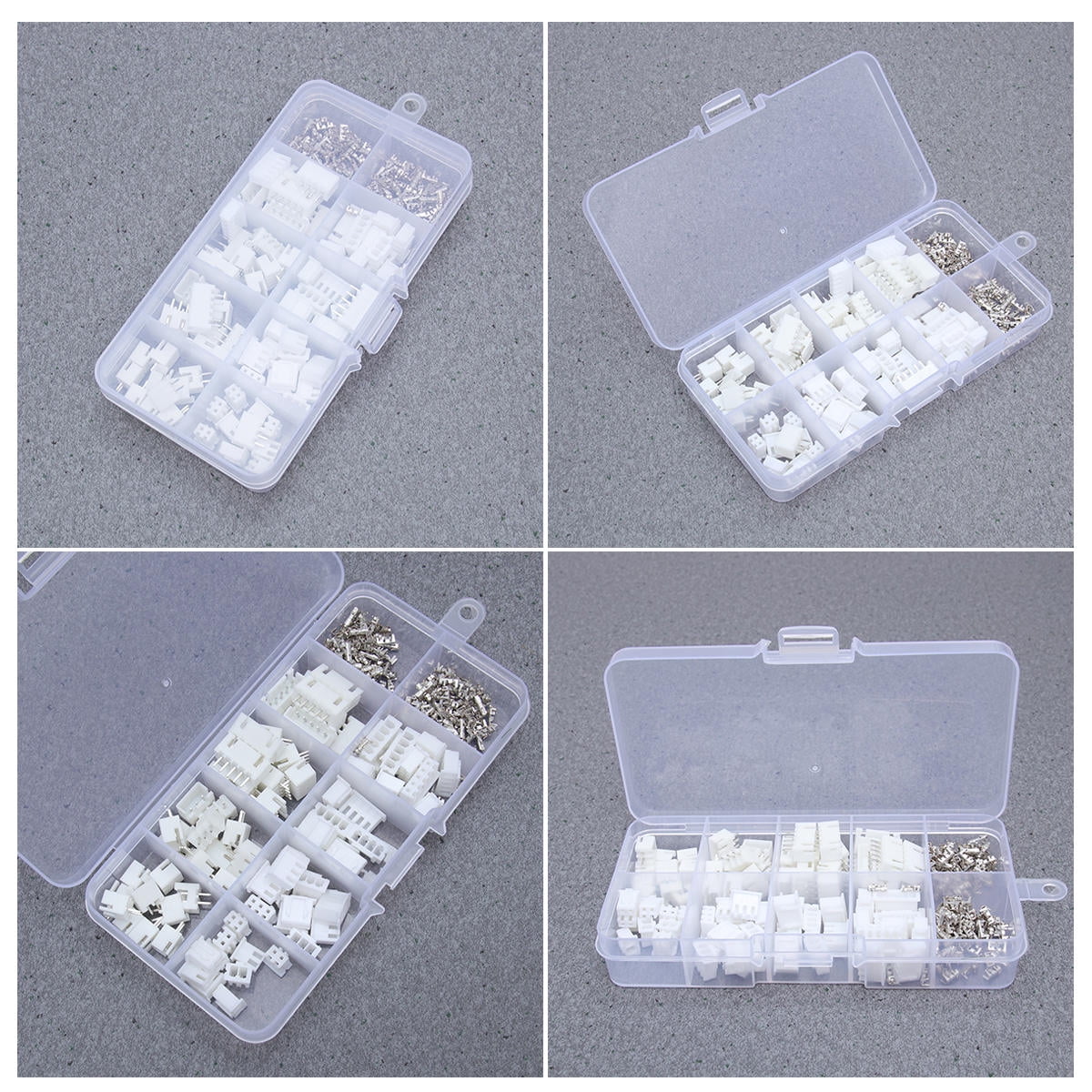 YSNOOWE 150 Pcs Connectors Assorted Color Plastic Electrical Wire ...