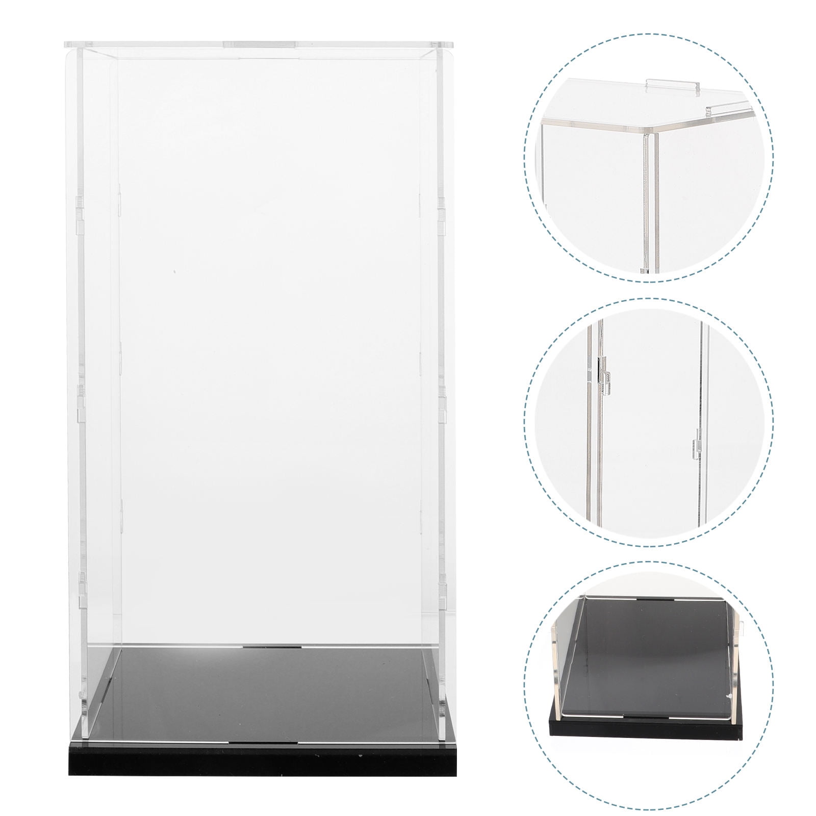 YSNOOWE 1Pack Figurine Display Cases For Model Enthusiasts Acrylic ...