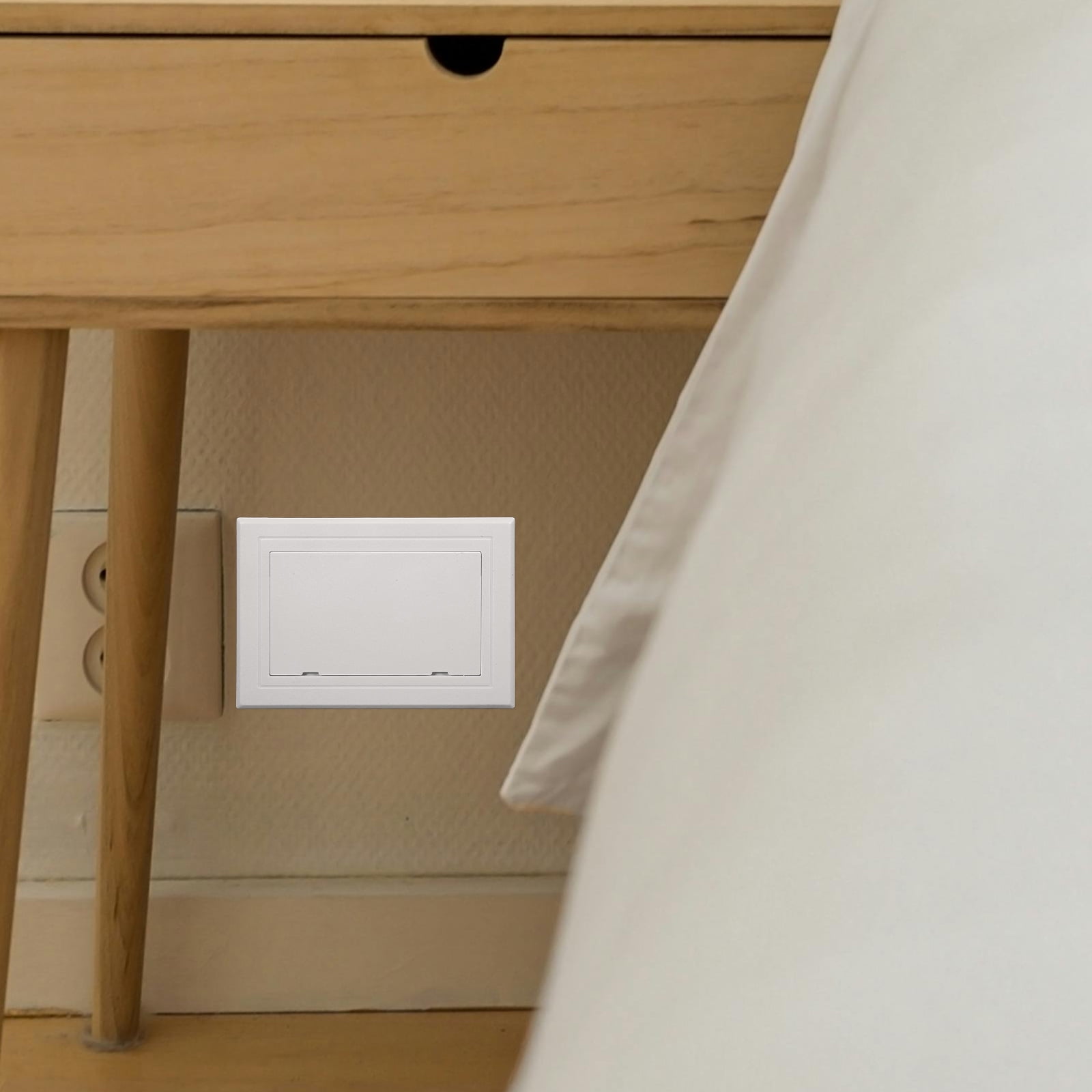 YSNOOWE 1Pack Rectangular Vent Access Panel in White PVC for Home and ...