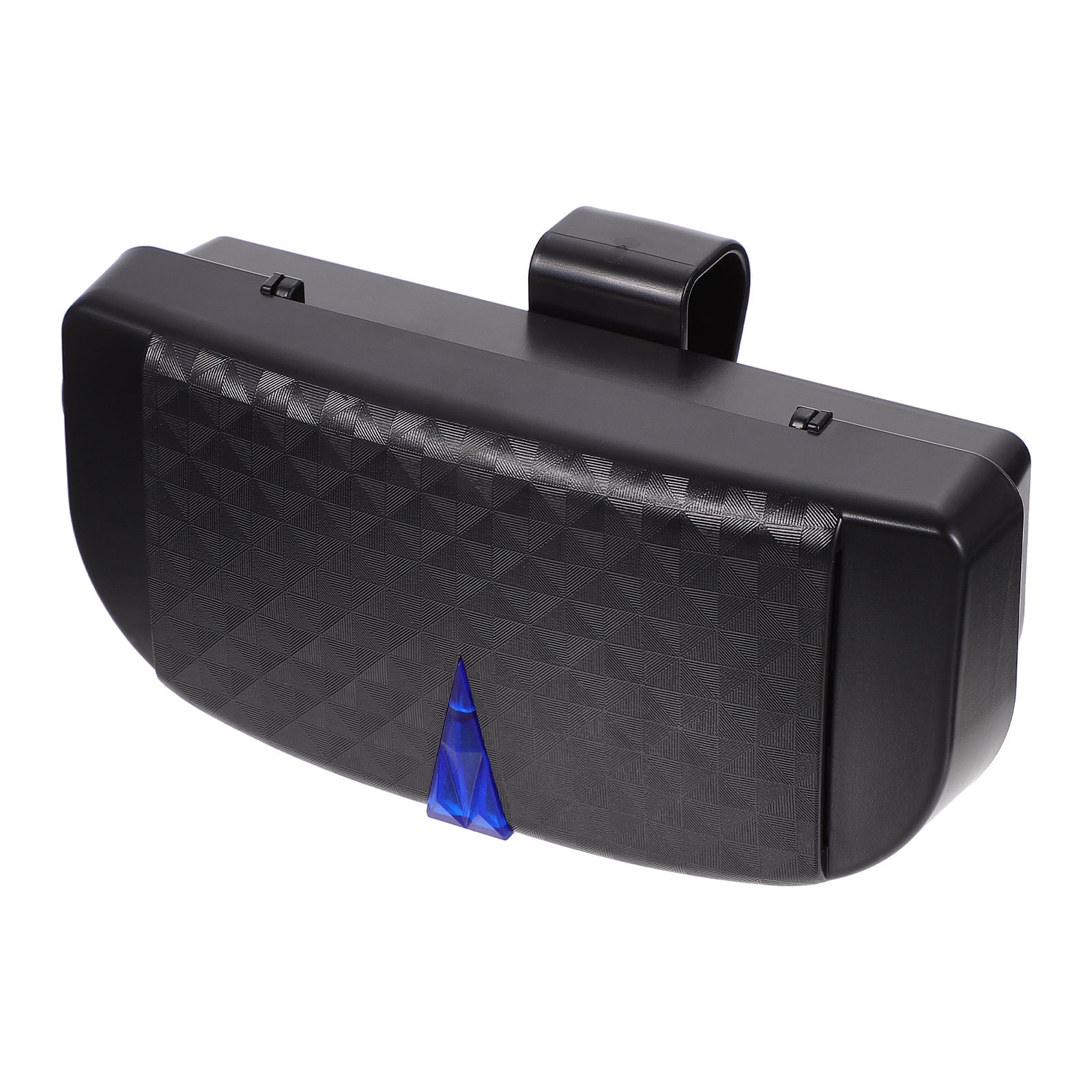 YSNOOWE 1Pc Visor Glasses Case 6.9X3.1in Black Rectangular for Driving ...