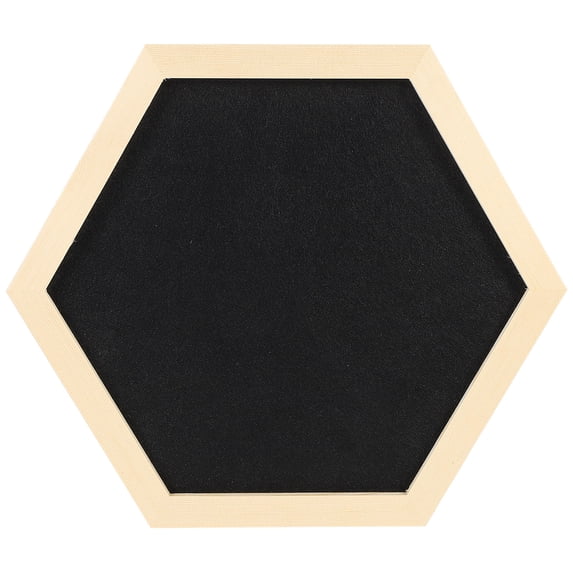 YSNOOWE 1Pcs Artistic Atmosphere Hexagon Bulletin Board for Wall Decor ...