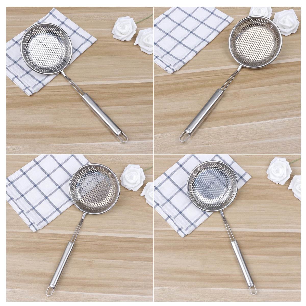 YSNOOWE 1Pcs Colander Skimmer Spoon For Oil Filtration And Water ...