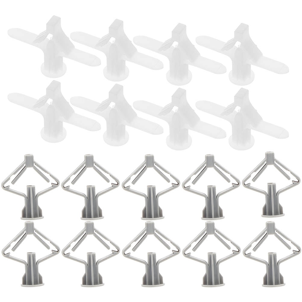 YSNOOWE 1Set Abs Nylon Drywall Anchor Fixing Fastening Butterfly Plane ...