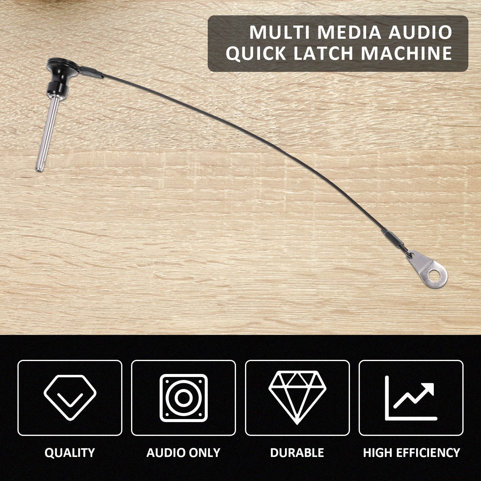 YSNOOWE 1Set Strong Functionality Aluminium Steel Quick Release Bolt ...