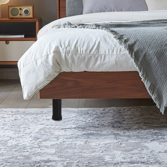 YSNOOWE 2 Sets Furniture Support Legs Adjustable Height Bed Frame Leg ...