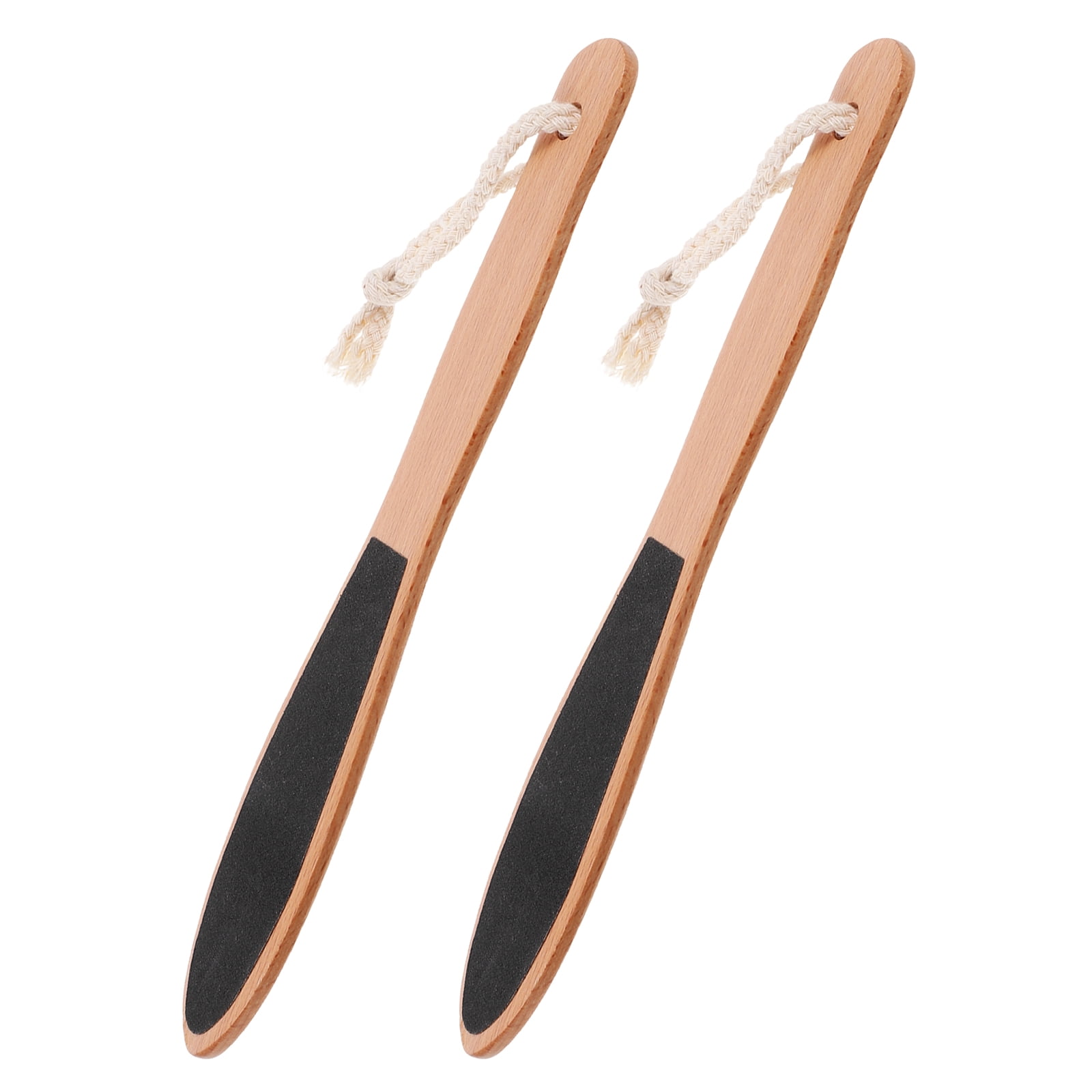 YSNOOWE 2Pcs Foot Files Wood Removal Rub Exfoliating Supplies for Home ...