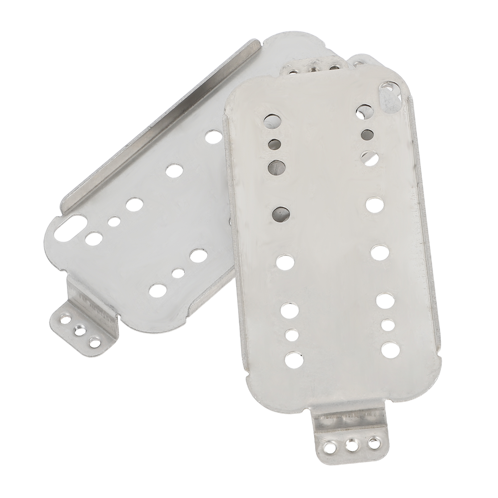YSNOOWE 2Set Silver Rectangular Guitar Neck Bridge Humbucker Pickup ...