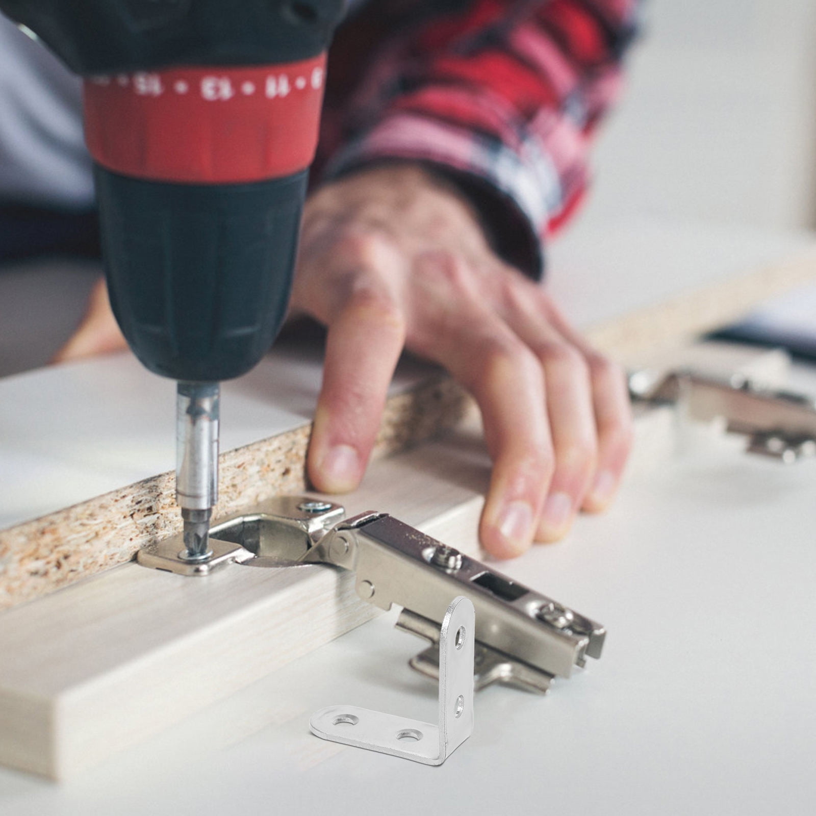 YSNOOWE 30Pack L Brackets Heavy Duty Furniture Connectors Stability ...