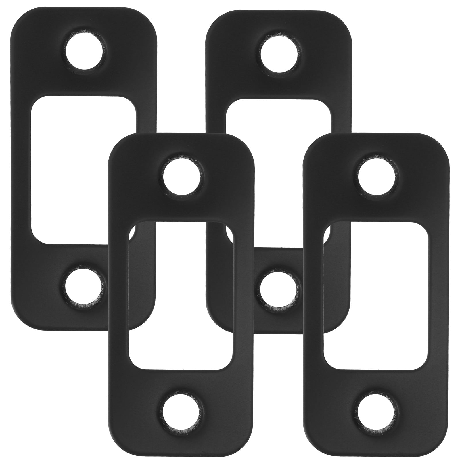 YSNOOWE 4Pcs Door Security Strike Plates Deadbolt Strike Plates for ...