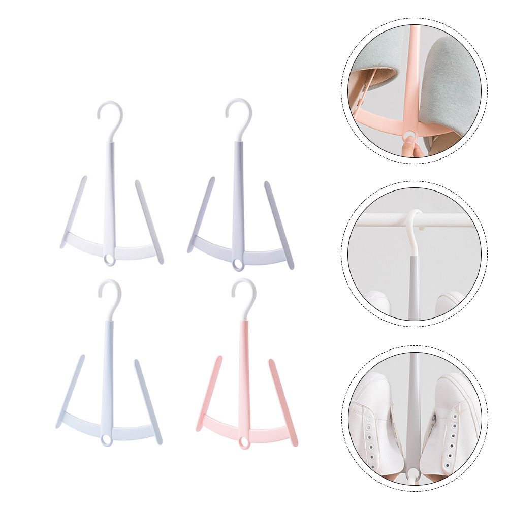 YSNOOWE 4Pcs Drying Shoe Rack with Non-deforming and Design for Shoes ...