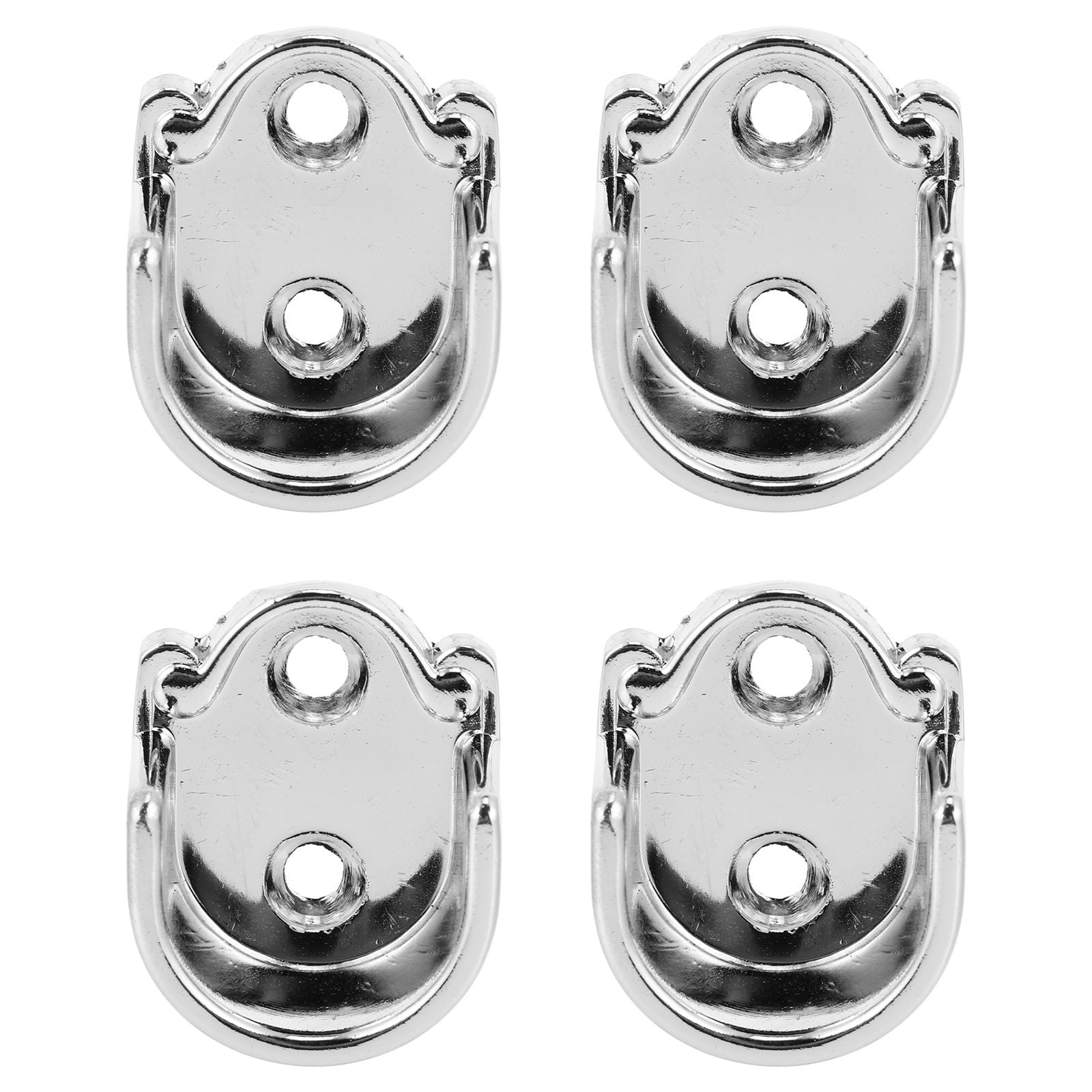 YSNOOWE 4Set Pole Socket Zinc Alloy U Shaped Support for Bathroom and ...